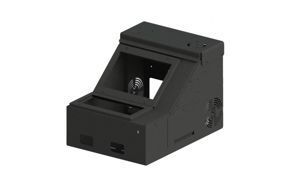 Workstation Console Box with 3" and 5" Mounting Openings | www ...
