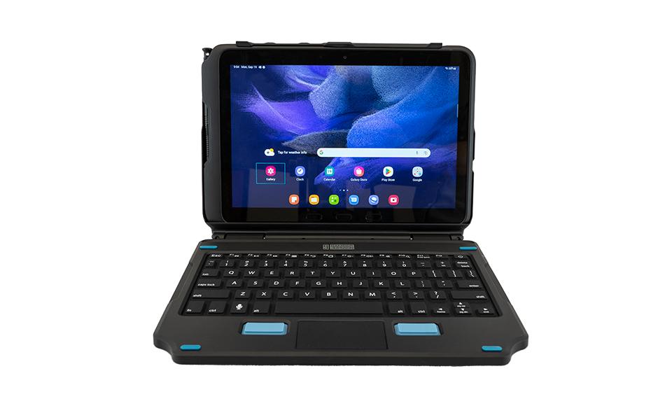 2-in-1 Attachable Keyboard for the Samsung Galaxy Tab Active Pro/Tab A ...