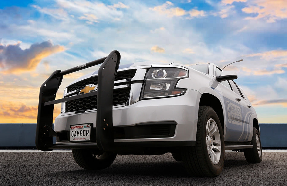 2015-2020 Chevy Tahoe Steel Push Bumper with Standard Bar | www ...