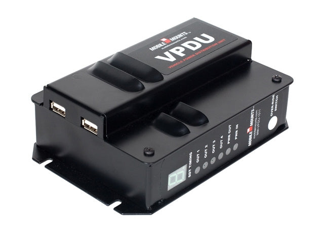 MOBILE MOUNTS - Standard Vehicle Power Distribution Unit with Dual USB ...